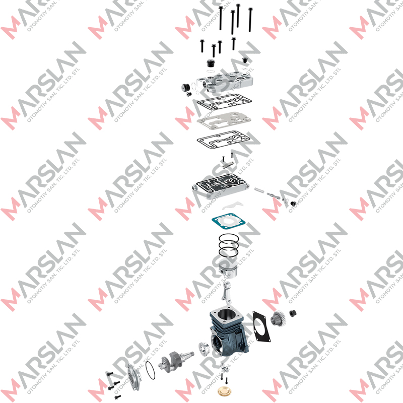 HAVA KOMPRESÖRÜ TEK KAFA | M.Arslan Otomotiv Kamyon Tır Yedek Parça Satışı